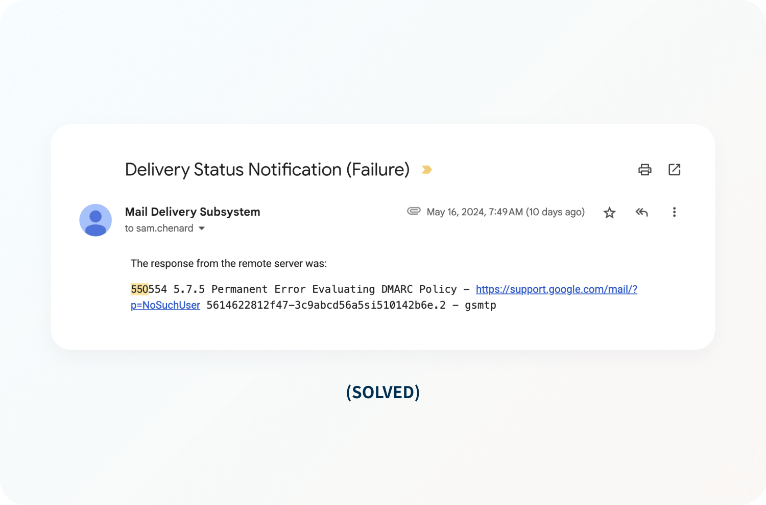 Resolving the "554 5.7.5 Permanent Error Evaluating DMARC Policy" Issue: A Comprehensive Guide